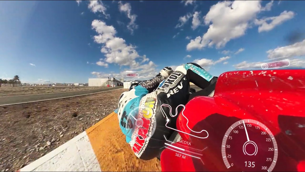 Circuito de Almeria 1:38,0 Aprilia RSV4 onboard with Makar Yurchenko ...