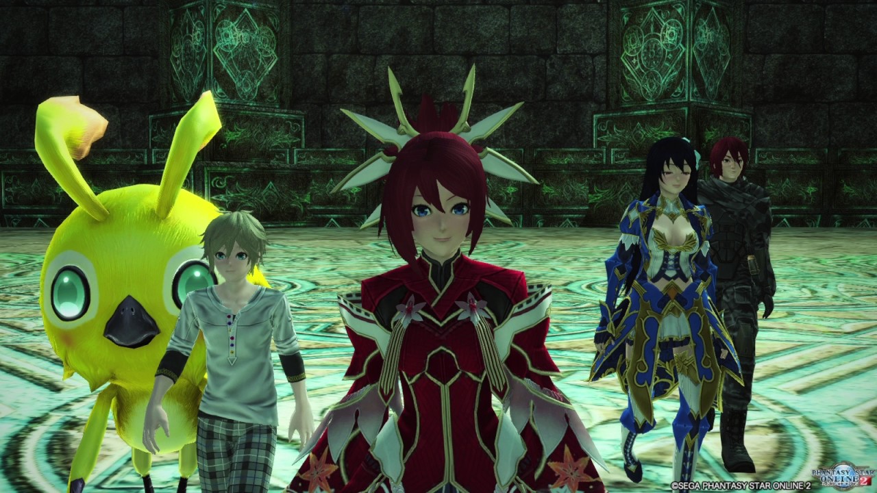 【PSO2】 EP4 ラストバトル 幻創造神 デウス・ヒューナス戦(Deus Hunar Final Boss EP 4 Story ...