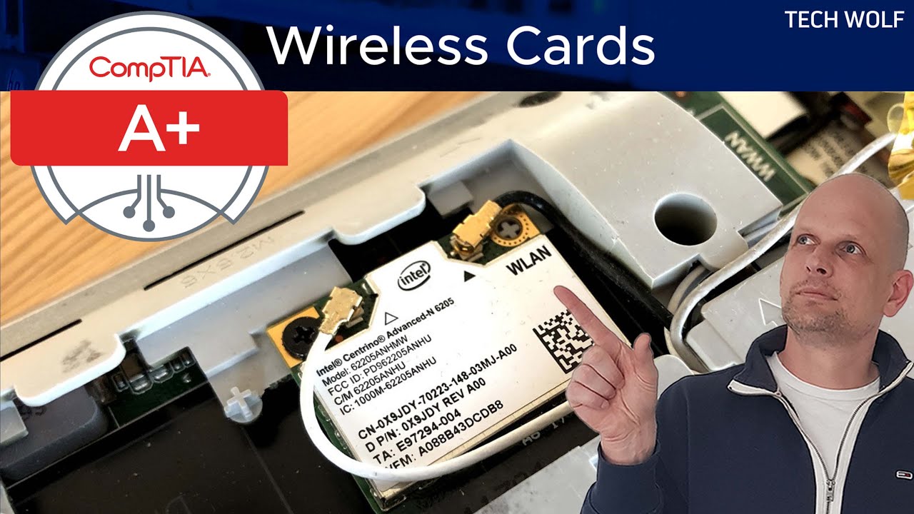 CompTIA A+ Wireless NICs (Network Interface Cards) Laptops - YouTube
