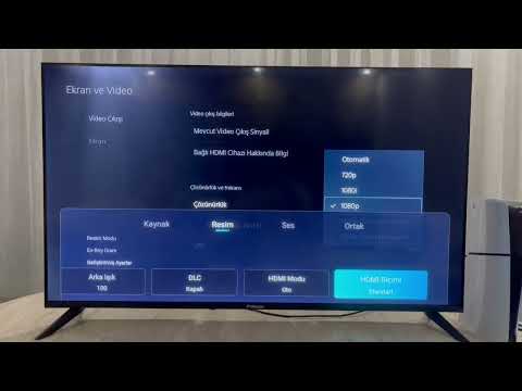 FOBEM 4K WHALE TV HDMI 4K ÖZELLİĞİ AKTİF ETME