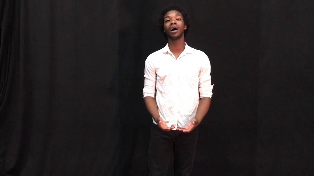Leonard Harris Lion King Audition - YouTube