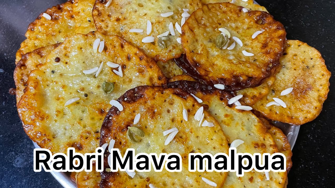 Rabri Mava malpua #Pushkar style, malpua recipe # How to make a malpua ...