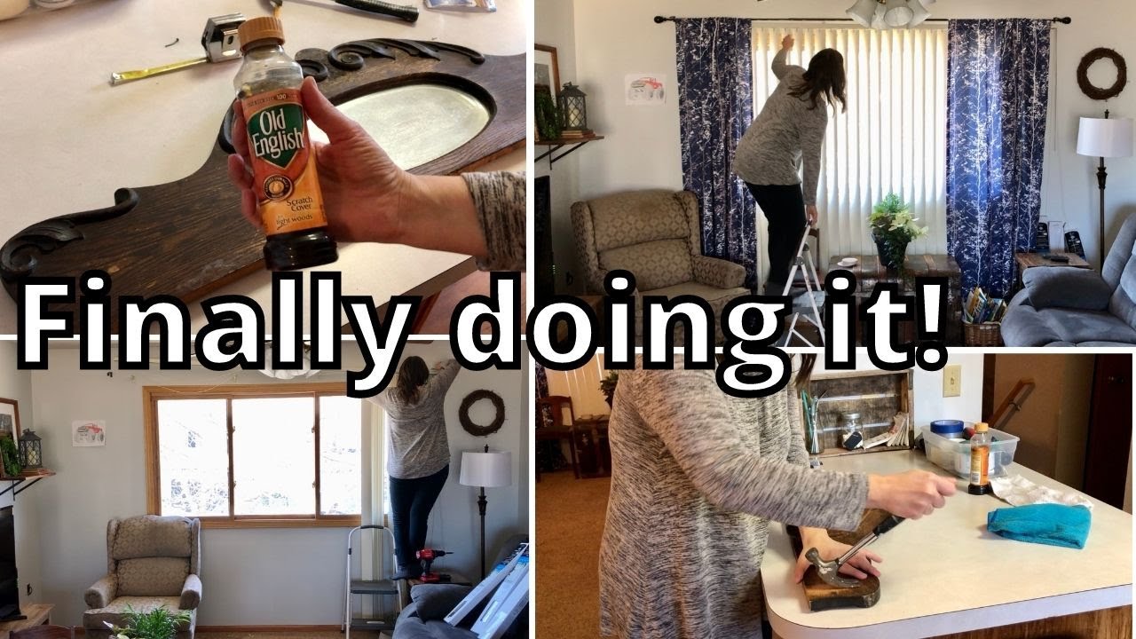 FINALLY Getting Home Projects Done in the Living Room! 🙌 Things I've ...