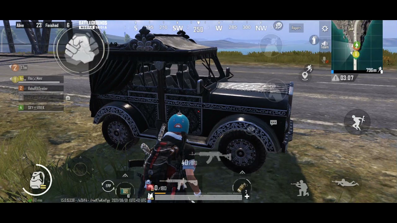 BGMI Car new escen - YouTube