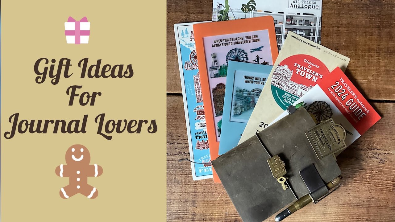 Gift Ideas For Journal Lovers & Haul From @allthingsanalogue - YouTube