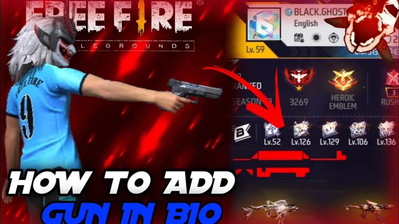 How To Get Gun In Free Fire Bio 2025😍||Gun Kase Lain😱|| - YouTube