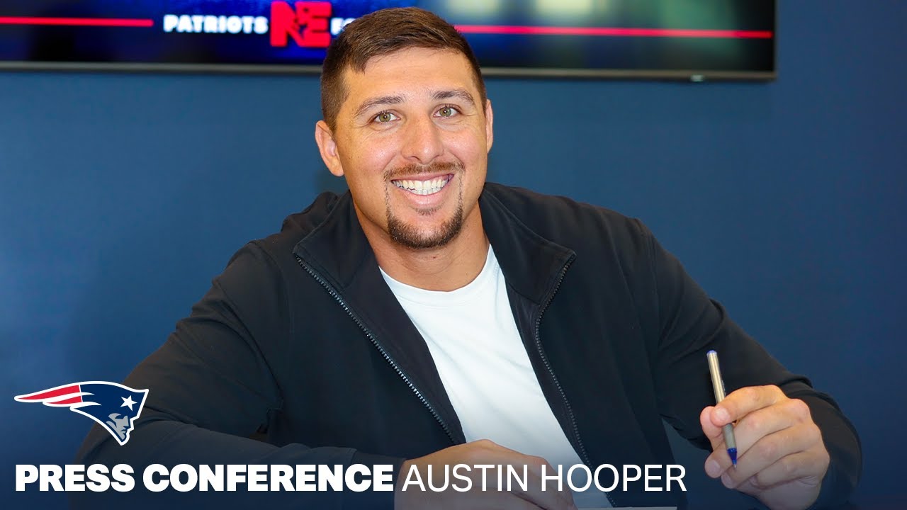 Austin Hooper: "Excited about the next opportunity." | Patriots Press ...