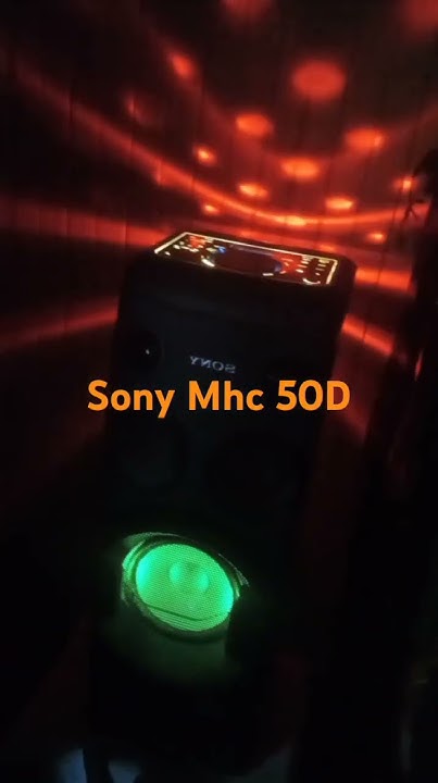 Sony Mhc 50D - YouTube