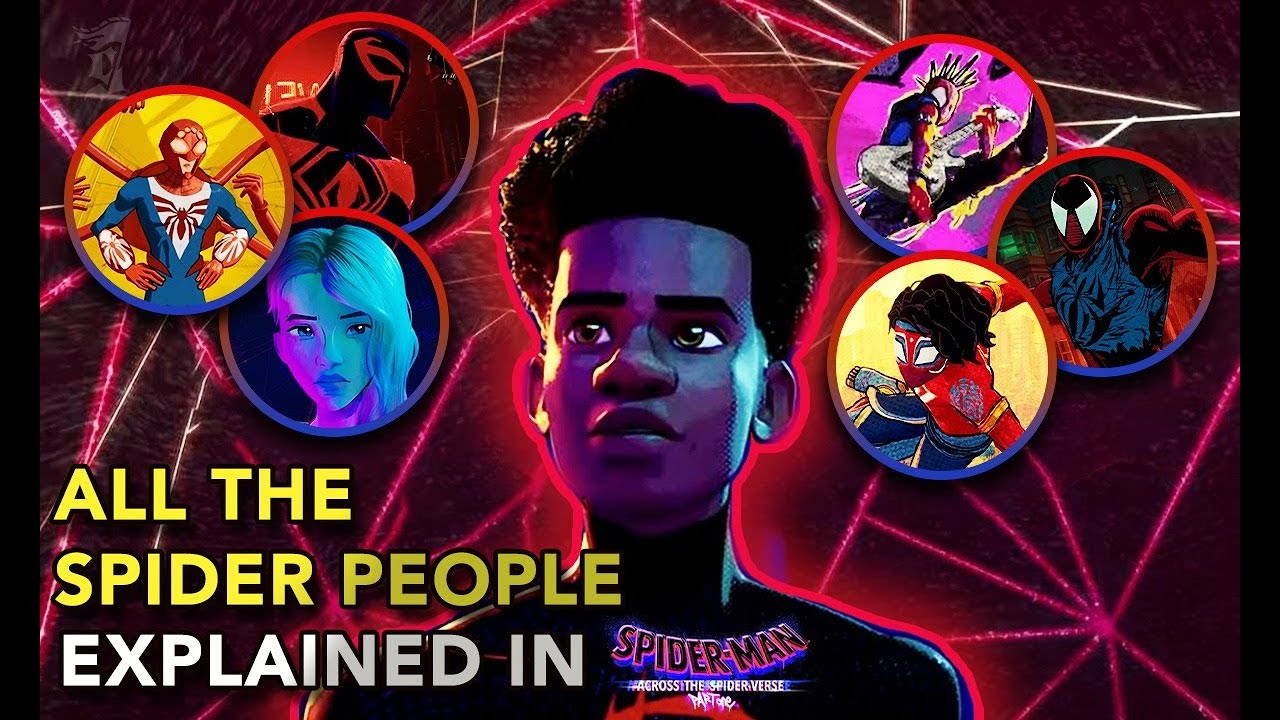 All The Spider-Characters In Across the Spider-Verse Explained - YouTube