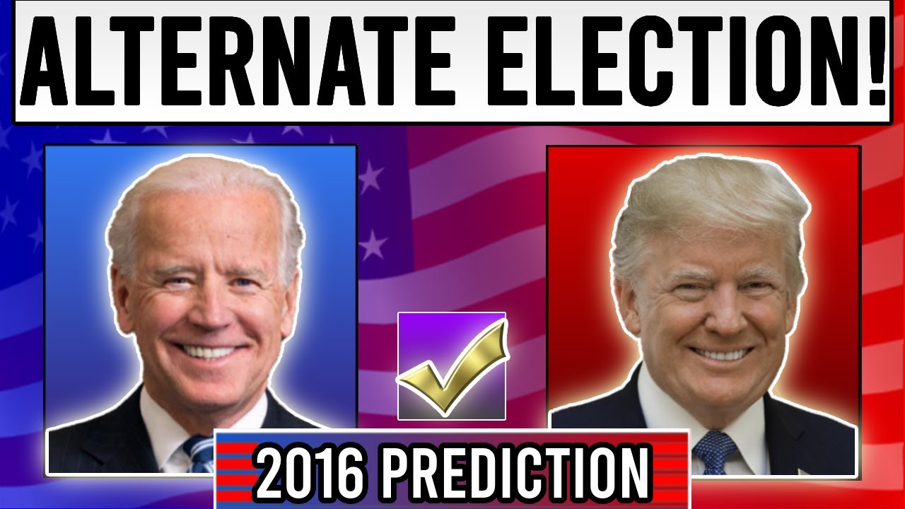 Alternate 2016 Election Night | If Biden was the nominee! - YouTube