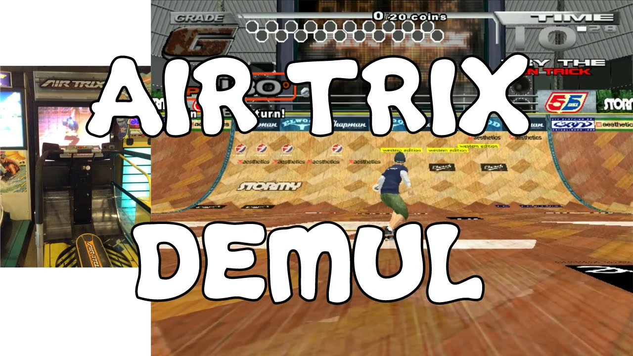 AIR TRIX on Demul 07a Alpha (Sega Hikaru) - YouTube