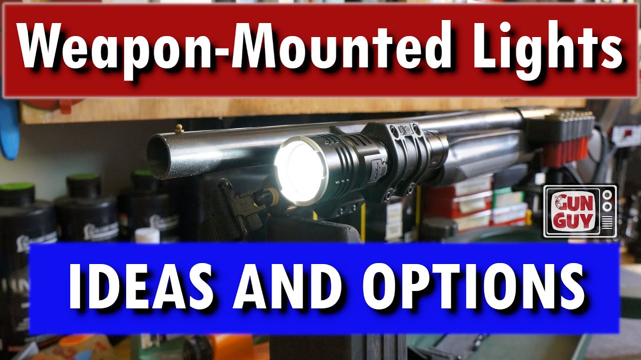 Weapon-Mounted Lights - Ideas and Options - YouTube