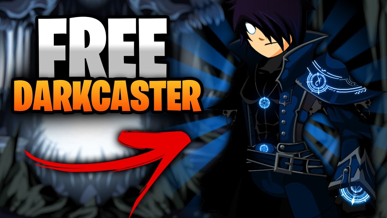 FREE Dark Caster Set! AQWorlds - YouTube