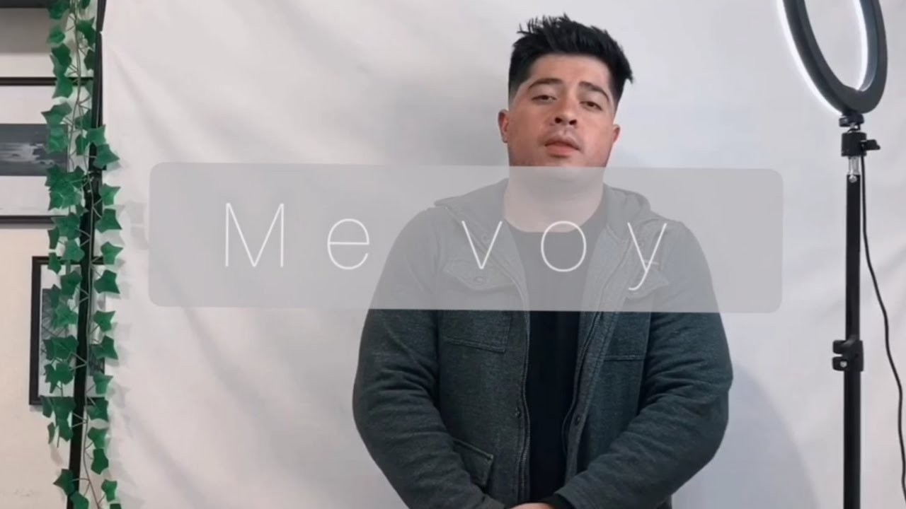 Brayan Jordan, Me Voy (Version Acustica) - YouTube