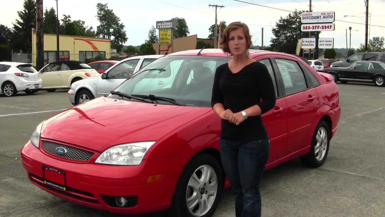 Virtual Walk Around Tour of a 2005 Ford Focus ST ZX4 at Auburn Discount ...