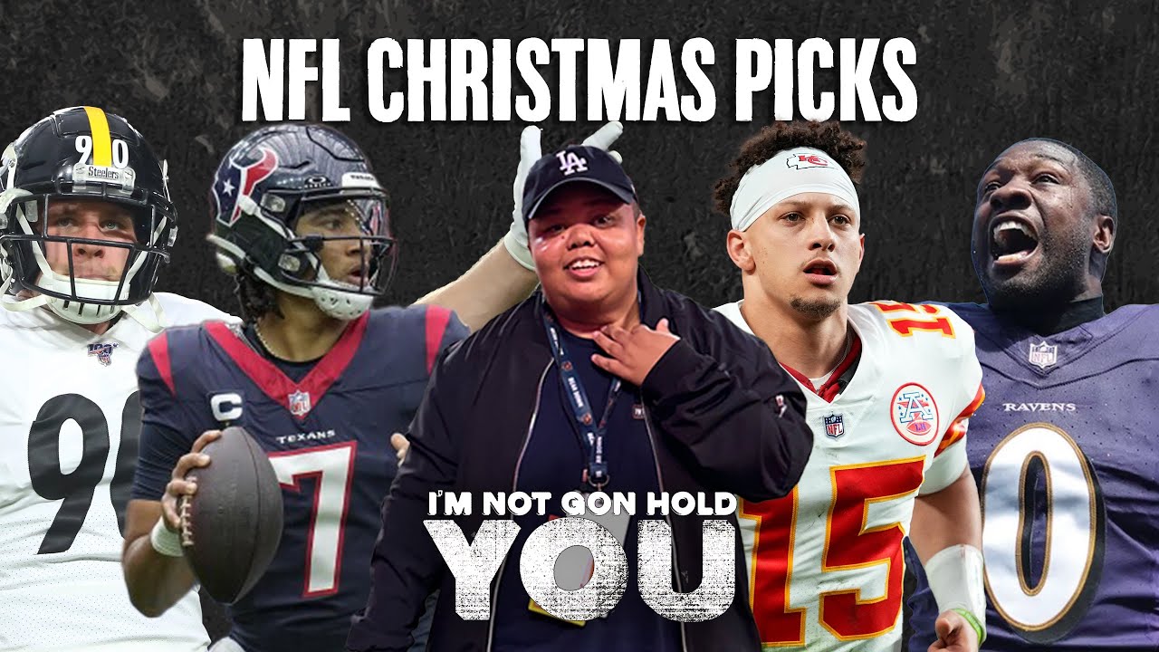 NFL Christmas Picks | I'm Not Gon Hold You #INGHY - YouTube
