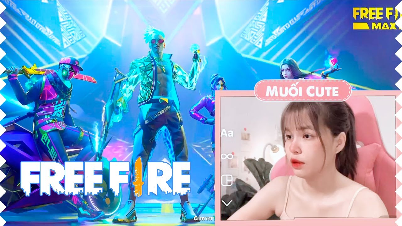 Free Fire | Muối Cute Bà Hoàng Team UP On The Live 37 Days !!! - YouTube