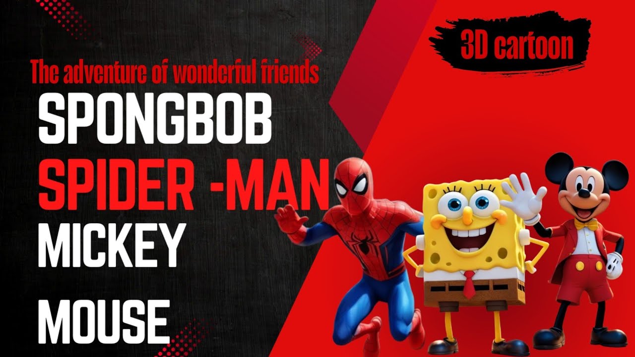 "SpongeBob in the Marvel World: an adventure with Spider -Man and ...