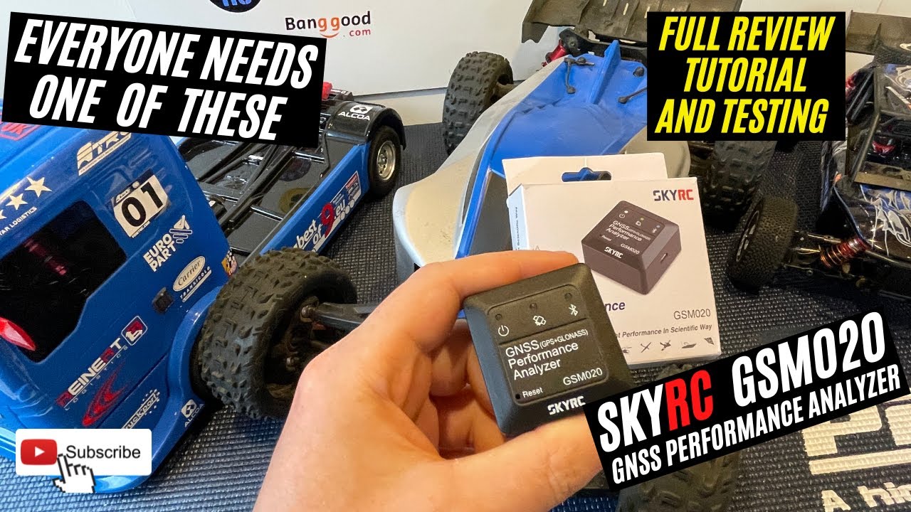 Best RC GPS - SKYRC GSM020 GNSS Performance Analyzer Bluetooth APP GPS ...