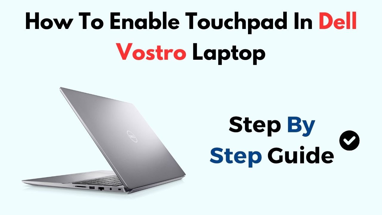 How To Enable Touchpad In Dell Vostro Laptop - YouTube