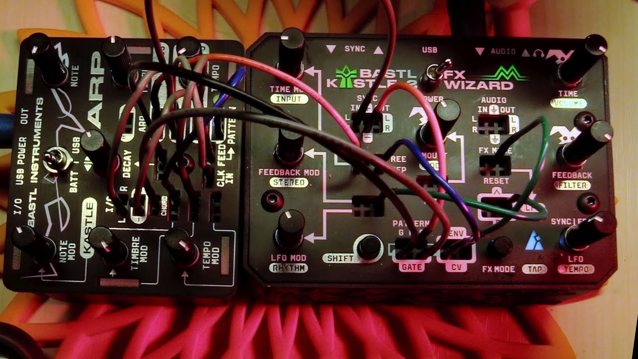 random noise 141 Bastl Kastle 2 FX Wizard, Kastle ARP - YouTube