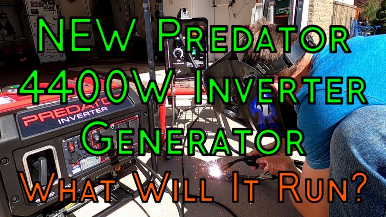 NEW Predator 4400 Watt Inverter Generator - Unboxing, Review, & Tests ...