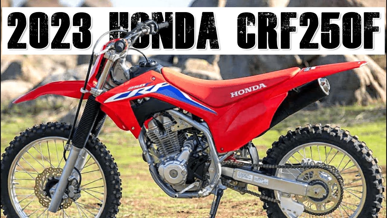 Trail Bike Lovers Must Have a Crush : 2023 honda crf250f Launches ...