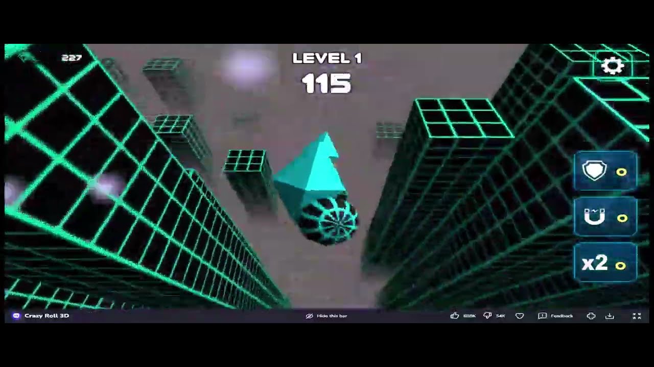 Crazy Ball 3D Game Review | Best Game For Kids | - YouTube