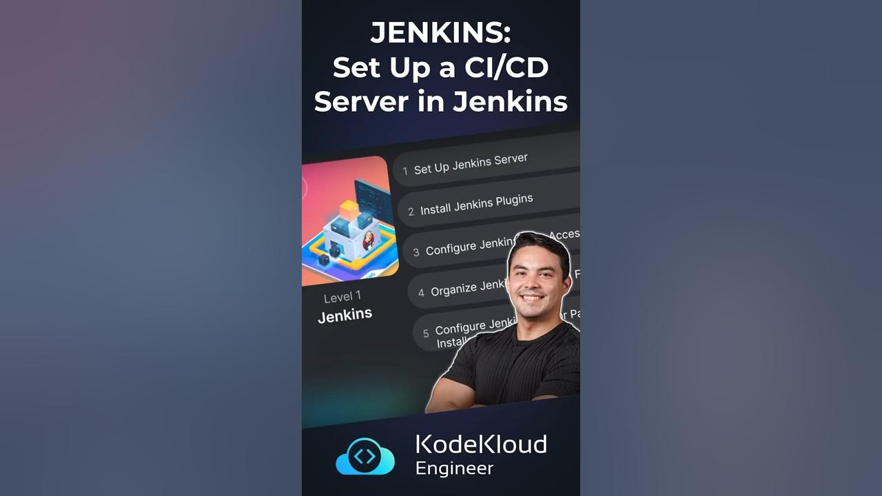 Set Up a CI/CD Server in Jenkins | Jenkins Series | KodeKloud Engineer #shorts - YouTube