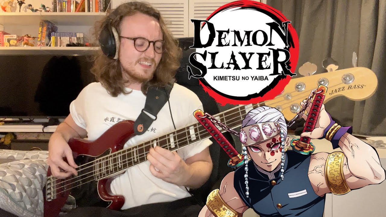Demon Slayer OP 3 (Bass Cover) - Zankyousanka - @aimerSMEJ 『鬼滅の刃』 - YouTube