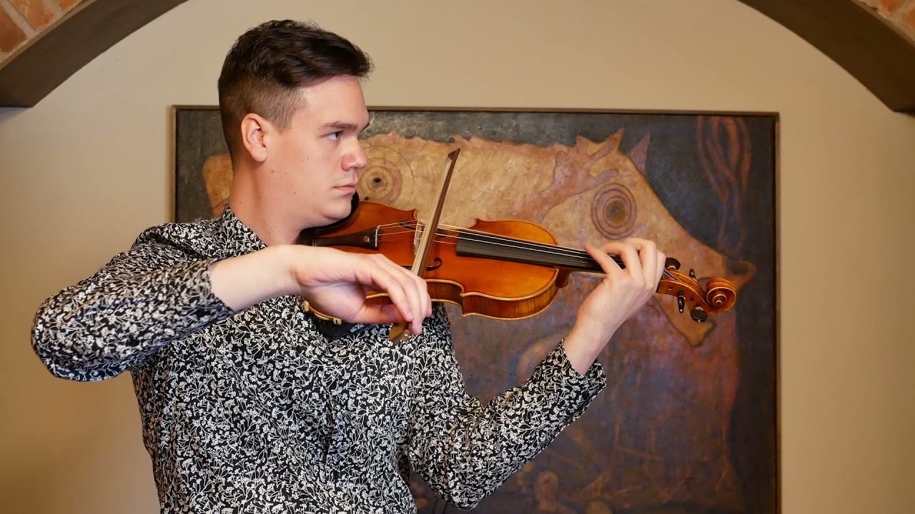 Violin by Julian Lorenzo Cancelliere, Cremona, 2017 - YouTube