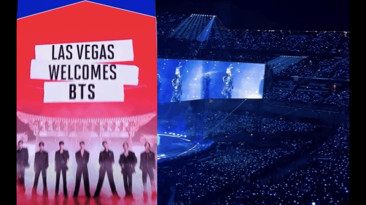 LOOK: BTS takes over Las Vegas with sold-out ‘Arirang’ shows - YouTube