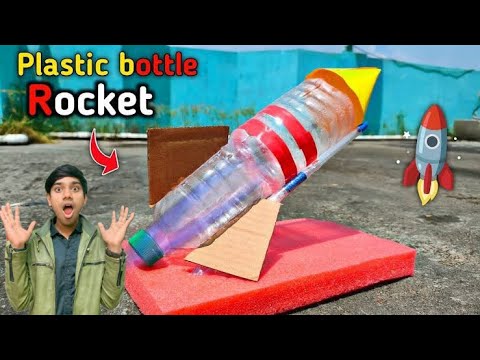 How to Make a Plastic Bottle Rocket at Home! 🚀 (Easy DIY Science ...