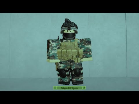 Roblox Philippine SAF Operator (Avatar Build) (Remake) - YouTube