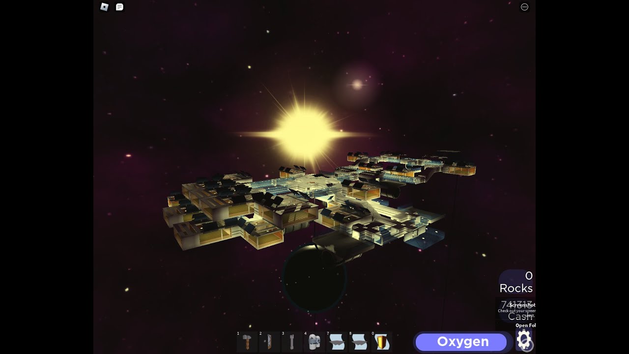Largest Space Station in Game [Untitled Planet Game] - YouTube