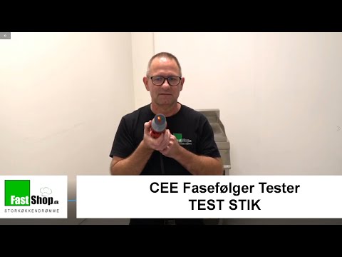 FastShop.dk - #0049 - CEE Fasefølger Tester / TEST STIK
