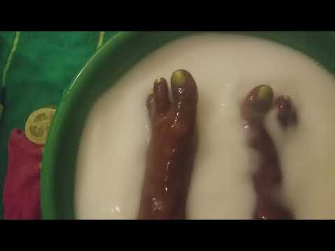 Milk and honey feet.