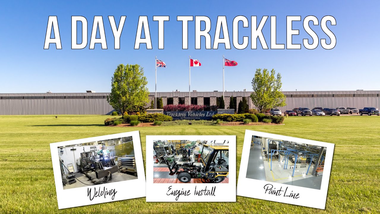A Day At Trackless Vehicles - YouTube