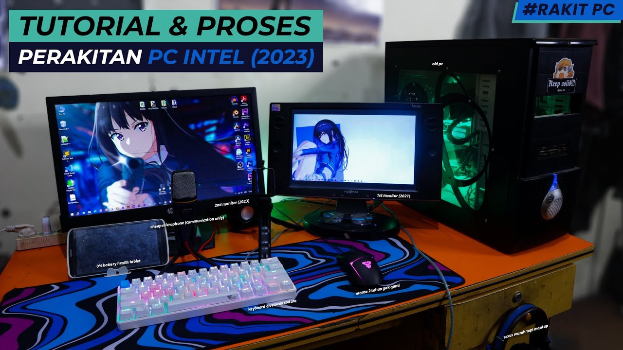 Tutorial Cara Merakit PC dan Proses Perakitan PC Pribadi | Tutorial IT ...