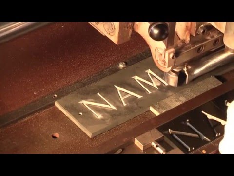 Slate Engraving.mpg - YouTube