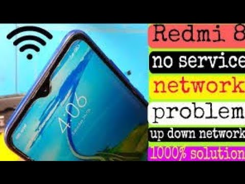 Redmi 8 | No service Problem solution easy trick | Network issue ...