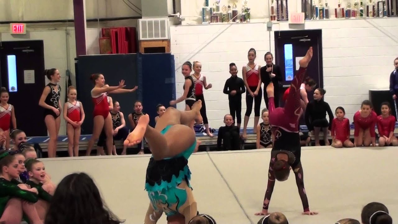 2015 Skyview Invitational Handstand Contest - YouTube