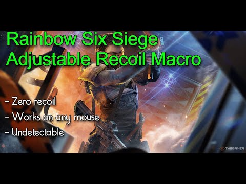 How to install adjustable Rainbow Six Siege macro (WORKS FOR ANY MOUSE ...