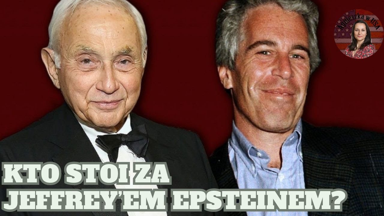 Właściciel Victoria's Secret, Les Wexner ... to on stoi za Jeffrey'em ...