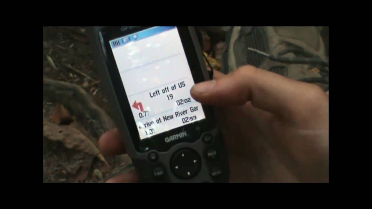 Garmin GPSmap 60CSX Demonstration - YouTube