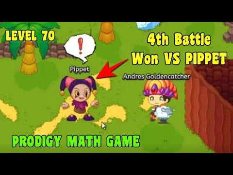 4th Battle Won VS PIPPET | Prodigy Math GAME🔵☑️ - YouTube