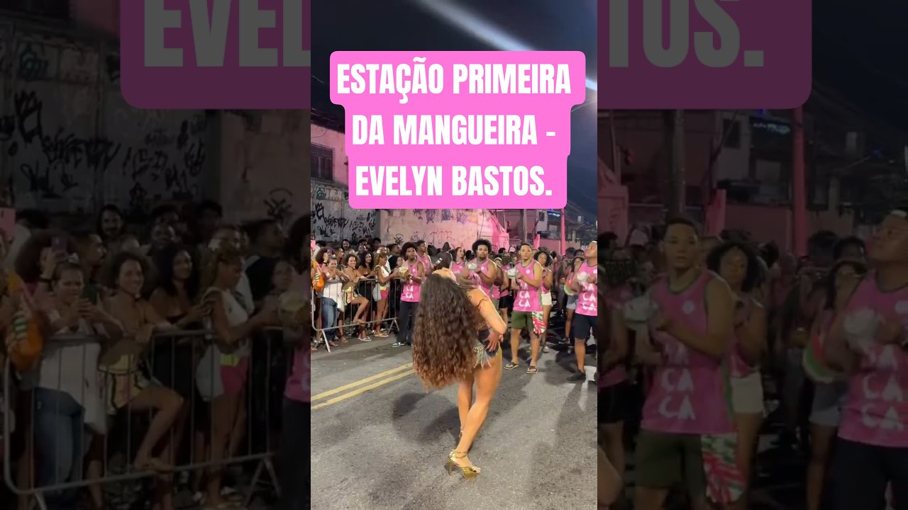 EVELYN BASTOS - RAINHA DE BATERIA MANGUEIRA #samba #mangueira #sapucaí ...