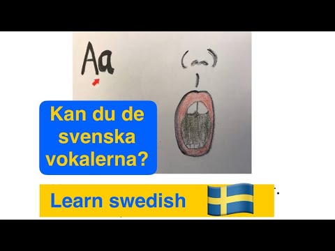 Learn SWEDISH! Kan du UTTALA de svenska vokalerna? Var ska tungan vara ...