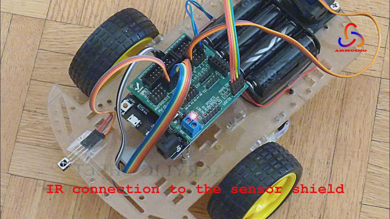 Smart Robot Car: Infrared (IR) Controlled Buggy - YouTube