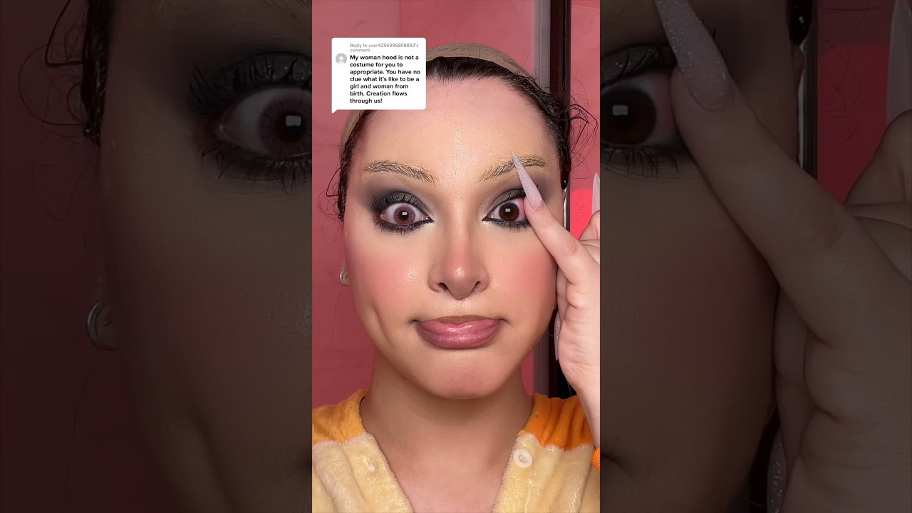 Taking off my “female costume” 😂💀 #transandproud #makeupremoval #skincareroutine #makeup - YouTube